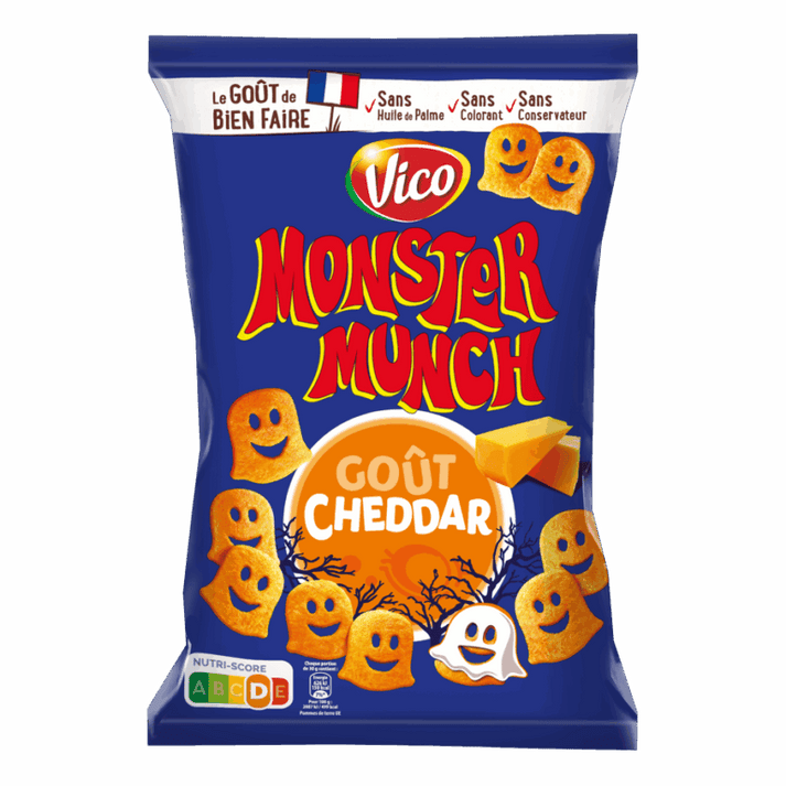 Vico Monster Munch Cheddar 85g | Montreal based exotic snacks chocolate ...