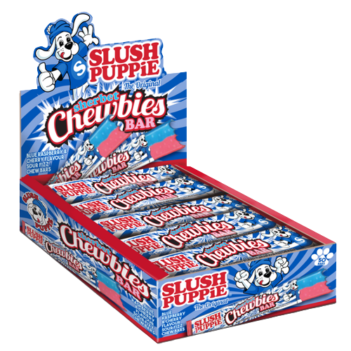 Slush Puppie Chewbies Bar Blue Rasp & Cherry 25g | Montreal based ...