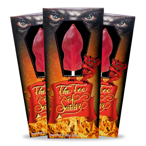 Flamethrower Toe of Satan Lollipop | Montreal based exotic snacks ...